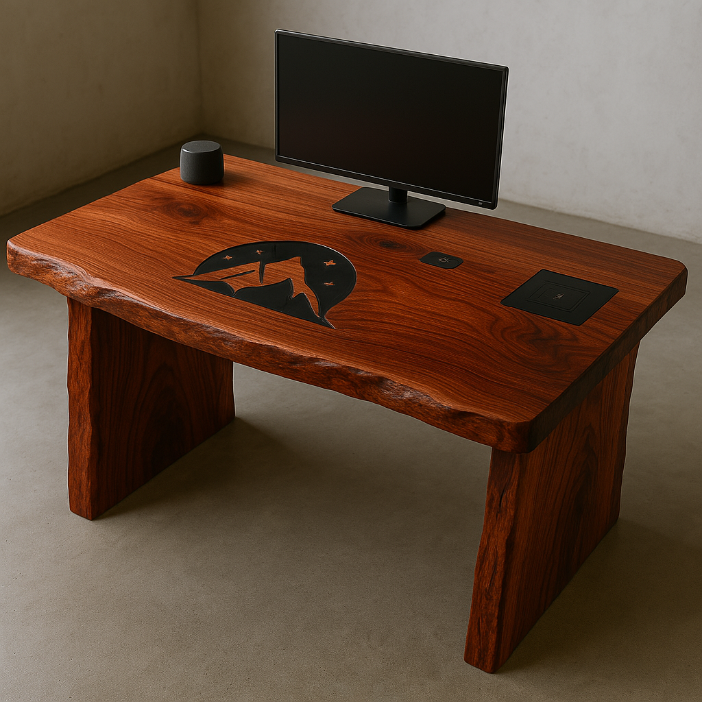 Custom Desk Old Growth Giant Sequoia – Old Growth Lumber Co