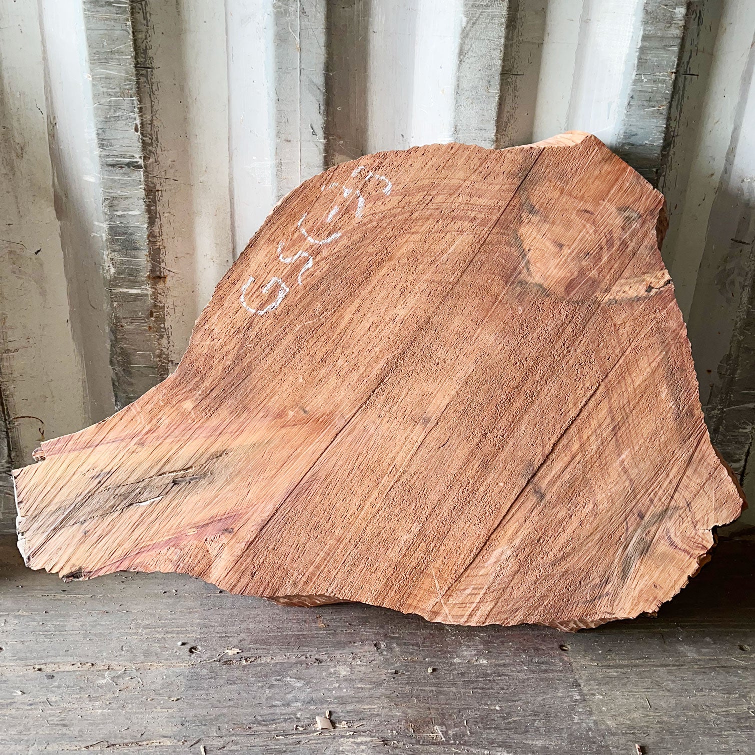 Giant Sequoia Live Edge Cookie / Round – 33" x 28" x 3" – Old Growth ...